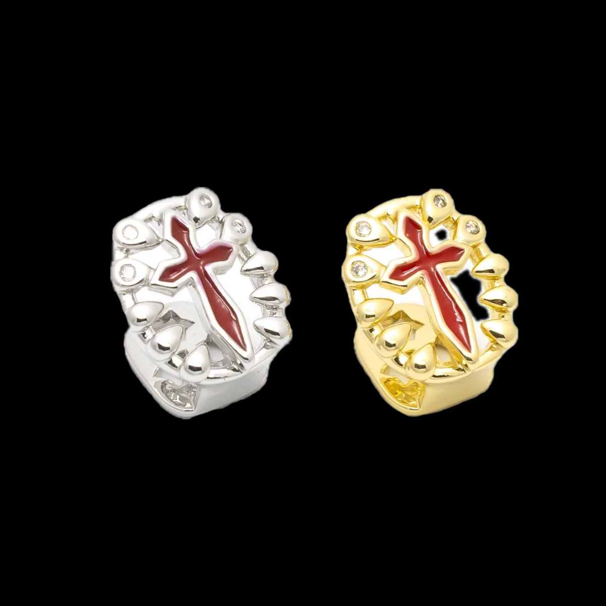 Red Cross Tooth Grillz